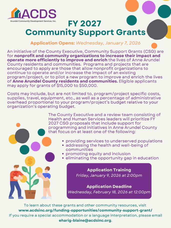 Community Support Grant